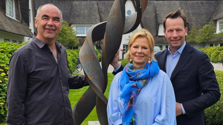 Im Severin*s auf Sylt: 34 Tonnen Kunst stehen jetzt in Keitum