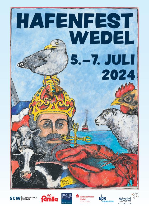 Das ist das Programm des Wedeler Hafenfest 2024