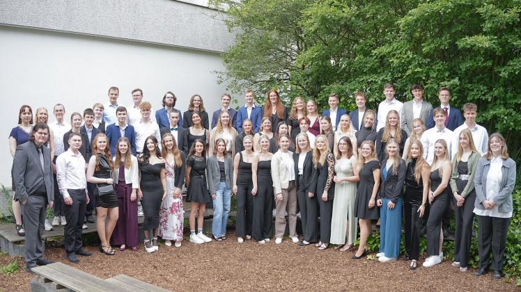 Abschluss 2024 an der IGS Melle: Das sind die 58 Abiturienten