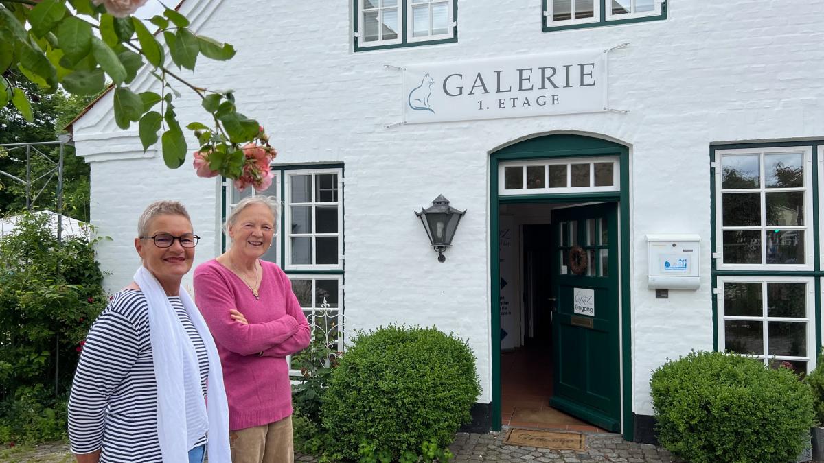Kunst am Rosarium: Die neue „Salonkultur“ in Glücksburg