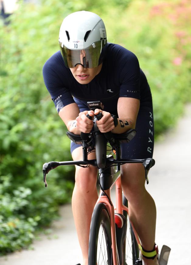 Lukas Schnödewind gewinnt Viking-Triathlon 2024 in Schleswig