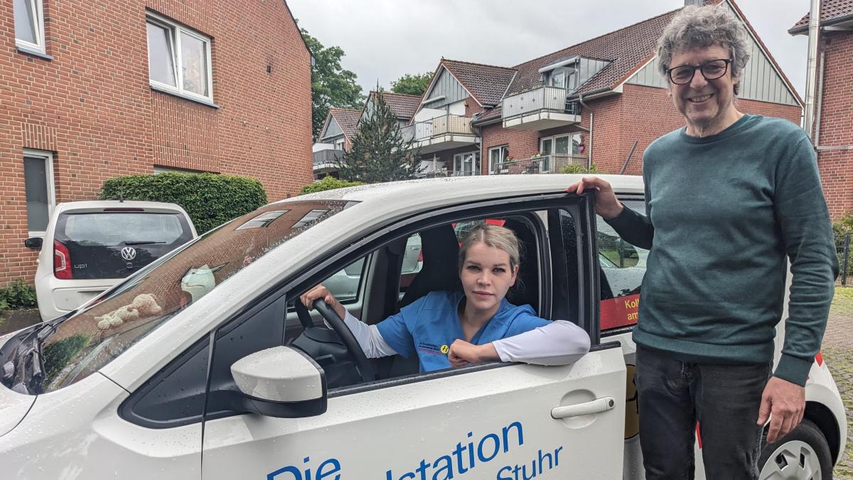 Kim Asja Schittelkop: Azubi mit 34 in der Sozialstation Stuhr | DKO