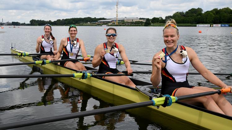 „Extra-Push“ für Olympia: Pia Greiten gewinnt Ruder-Gesamtweltcup