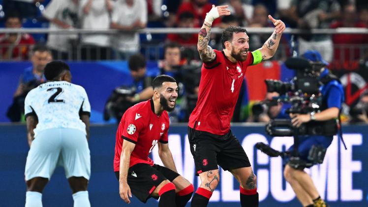 Georgien feiert historischen EM-Sieg gegen Portugal