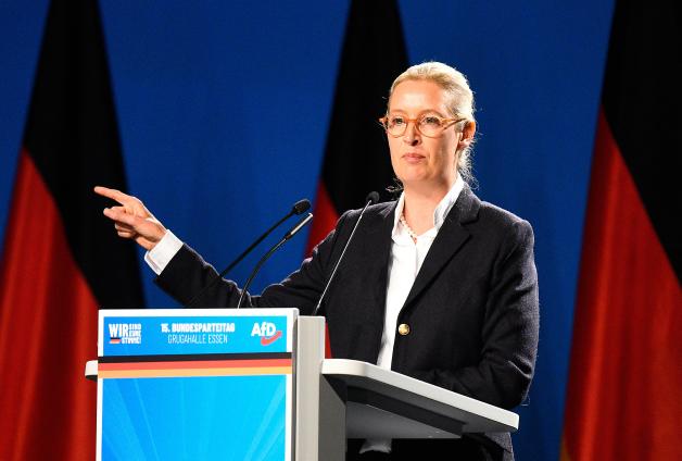 AfD-Parteitag: Weidel und Chrupalla als Parteichefs wiedergewählt