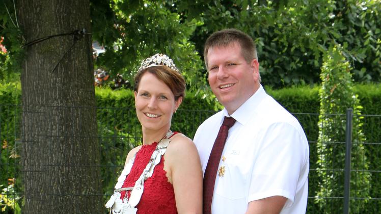 Lena Siemer ist die erste Schützenkönigin in Wehm