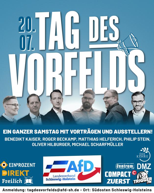 Afd Landesverband Wirbt Für Geheimtreffen In Sh Neues Potsdam Shz