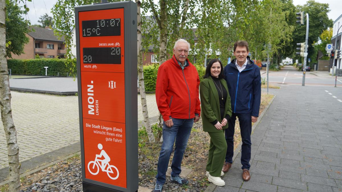 Das hat es mit dem Zählerstand am Bahnhof in Lingen auf sich