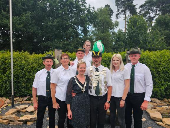 Alle Schützenkönige 2024 aus dem südlichen Emsland