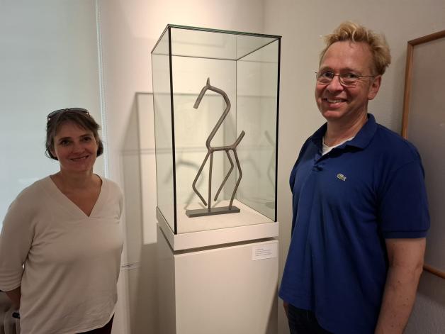 Bekanntes Kunstwerk im Niebüller Haizmann-Museum