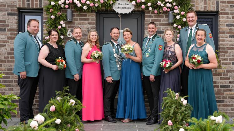 Jens Lampenschulten regiert die Tinner Schützen in Haren