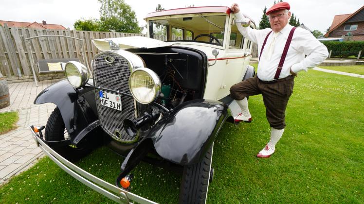 Alois Hackmann aus Börger: 1200 Kilometer im 93 Jahre alten Ford