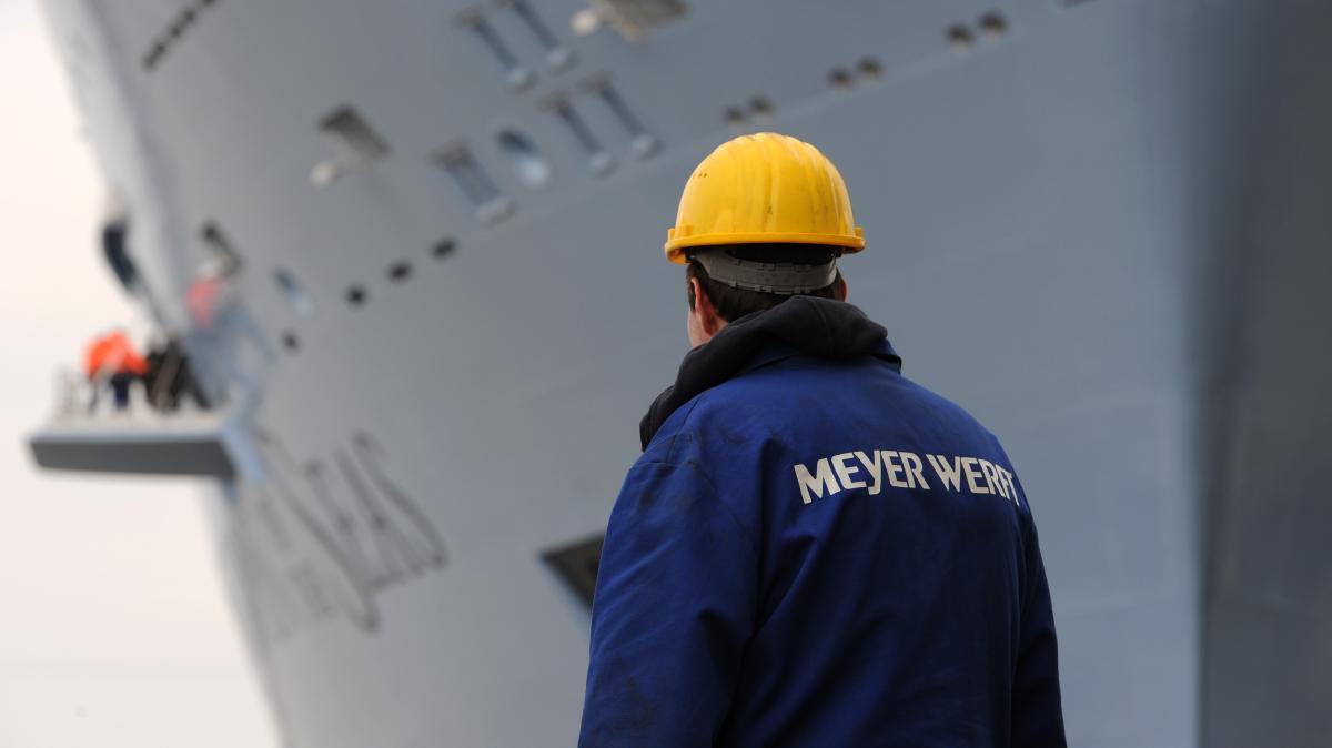 Ems-Achse: „Es gibt sehr gute Gründe, die Meyer Werft zu retten“
