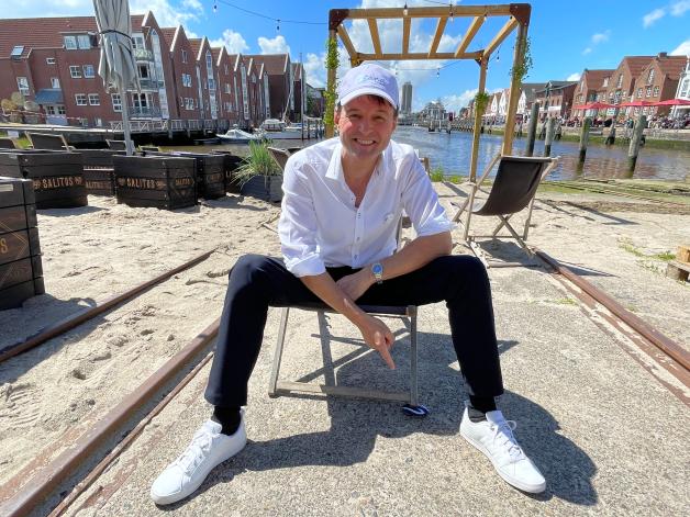 Bald Höhle der Löwen? – Thomas Thomsen erfindet Sanddeckel