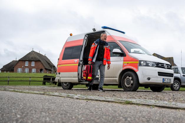 Notfall auf der Hallig: Dann kommen die Halligretter