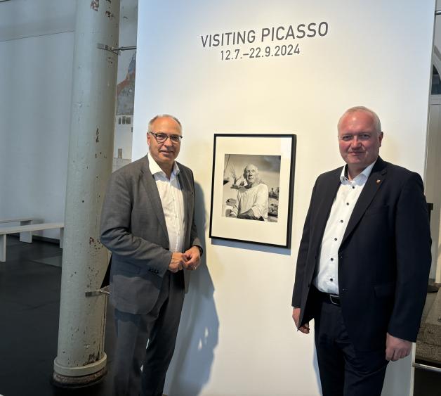Picasso-Ausstellung im Marstall Ahrensburg: Kunst und Privates