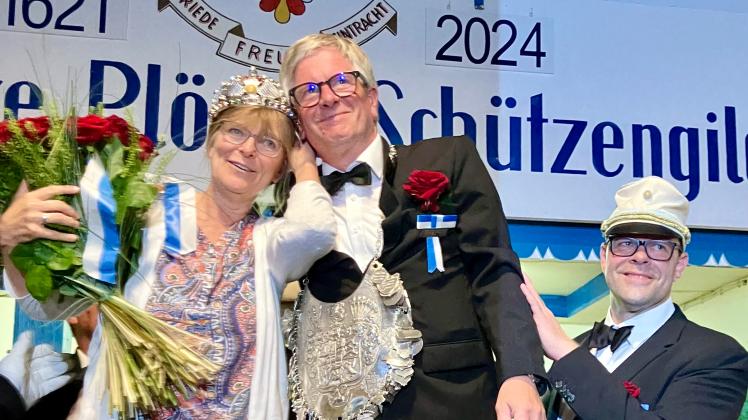 Plön: Der neue Schützenkönig Mark Westerwelle sitzt im Rathaus