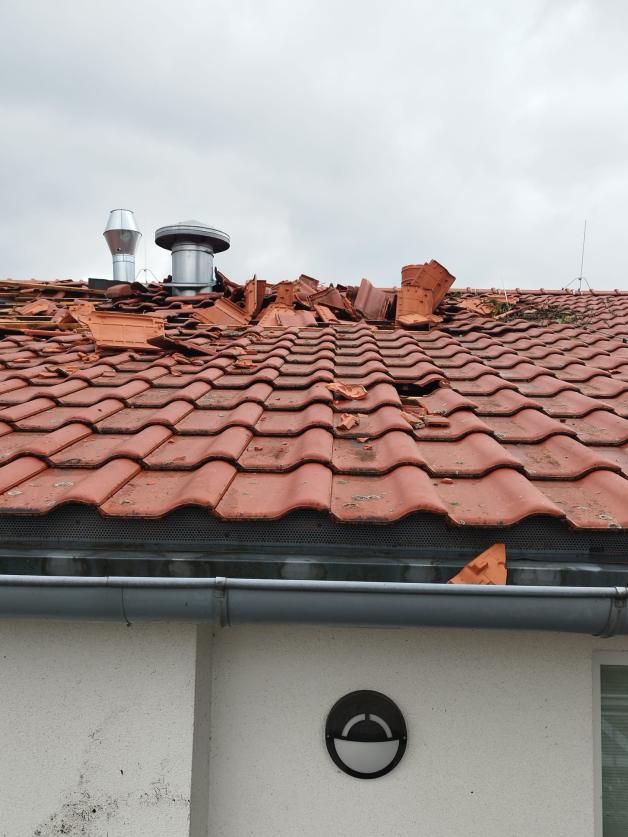 Windhose in Dissen reißt Äste ab – mehrere Gebäude beschädigt