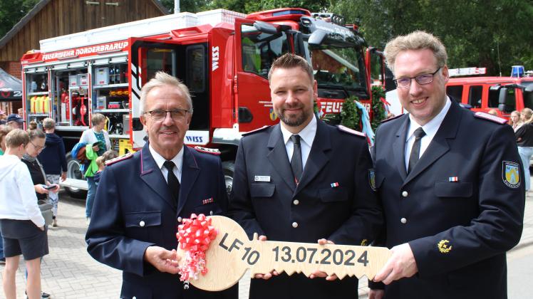 Feuerwehr Norderbrarup hat ein neues Einsatzfahrzeug