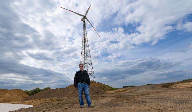 Michael Franke aus Melle baut Windräder rund um den Globus