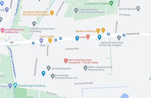 Neun brennende Mülltonnen in Osnabrück-Eversburg