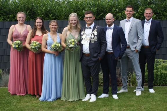 Die neu ernannten Schützenkönige im mittleren Emsland