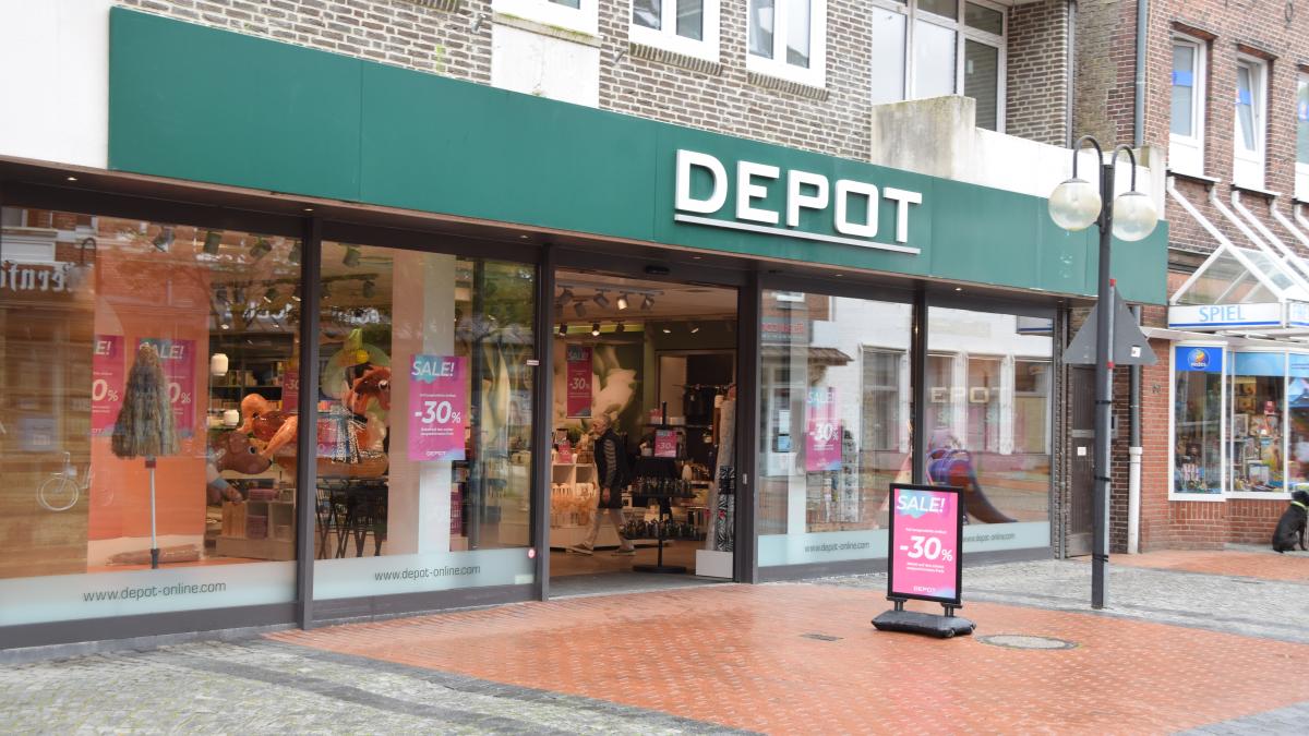 Insolvenz: Was wird aus der Depot-Filiale in Eckernförde?