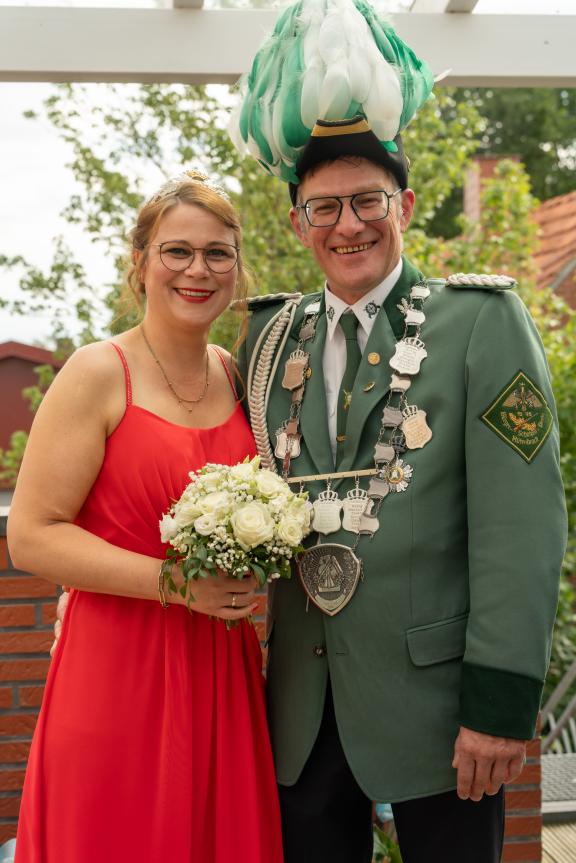 Die neu ernannten Schützenkönige im mittleren Emsland