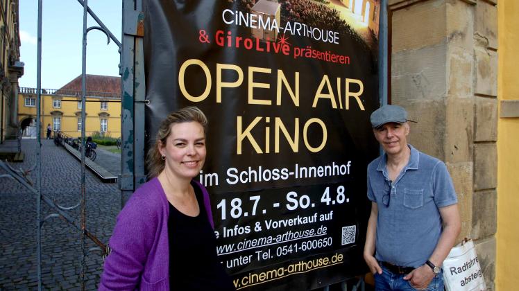 Das sind die Macher des Open-Air-Kinos am Osnabrücker Schloss
