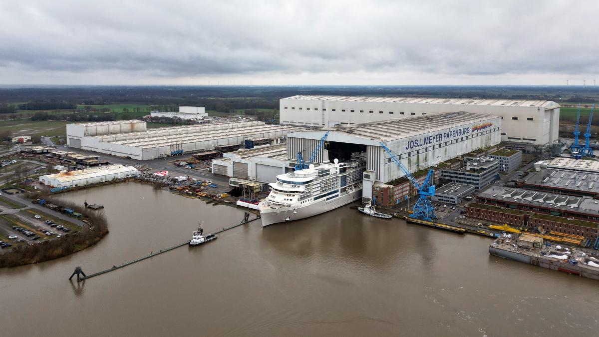 Meyer Werft hat Gutachten erhalten: Sanierung erscheint möglich