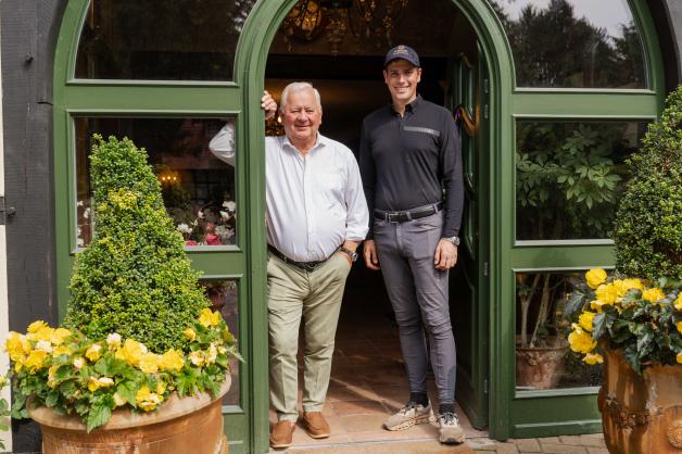 Reiter Frederic Wandres aus Hagen reitet bei Olympia