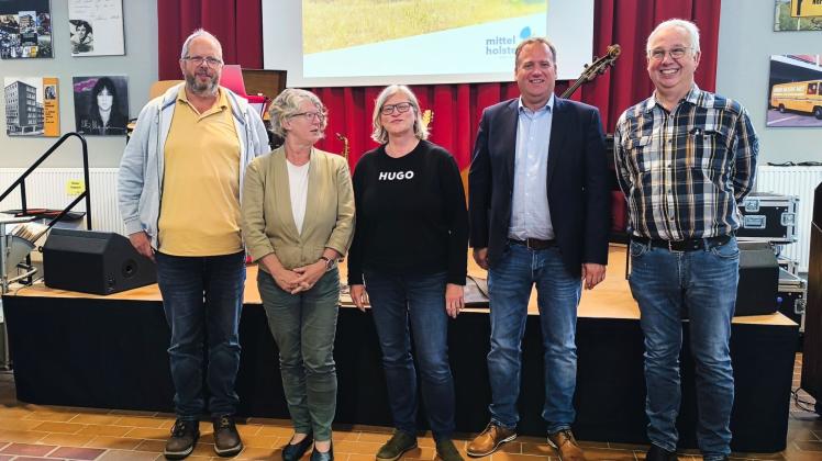 Der neue Vorstand des Mittelholstein Tourismus