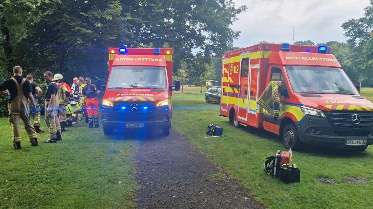 Zwei Opfer von Blitzeinschlag in Delmenhorst noch in Lebensgefahr