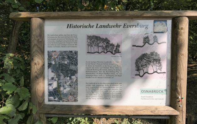 Spaziergänge entlang der historischen Osnabrücker Landwehr
