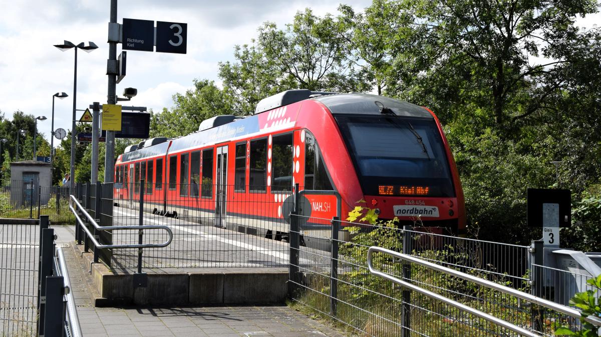 Zwei Monate lang fährt kein Zug zwischen Kiel Hbf und Eckernförde