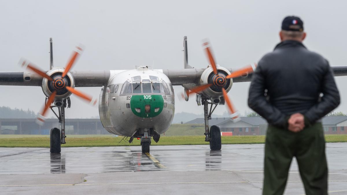 Vorgängerin der Transall: Letzte flugfähige Noratlas in Hohn