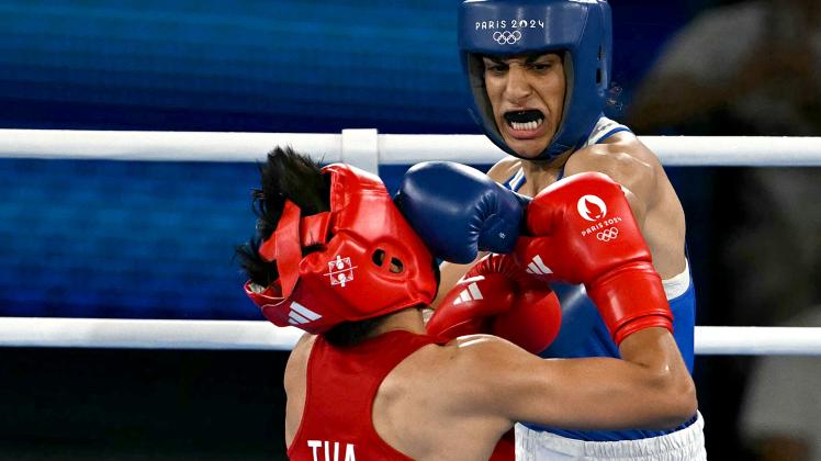 Olympia 2024: Algerische Boxerin Imane Khelif im Finale
