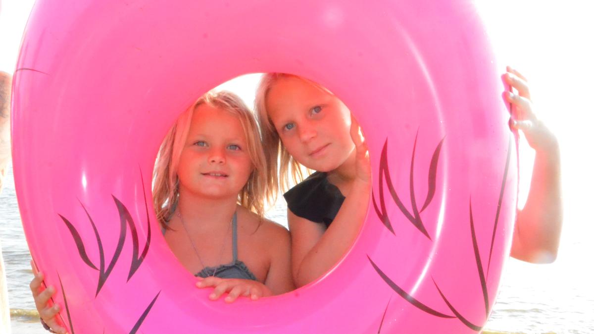 Brokdorfer Strand: Erholung pur - Baden, Spielen, Schiffe gucken