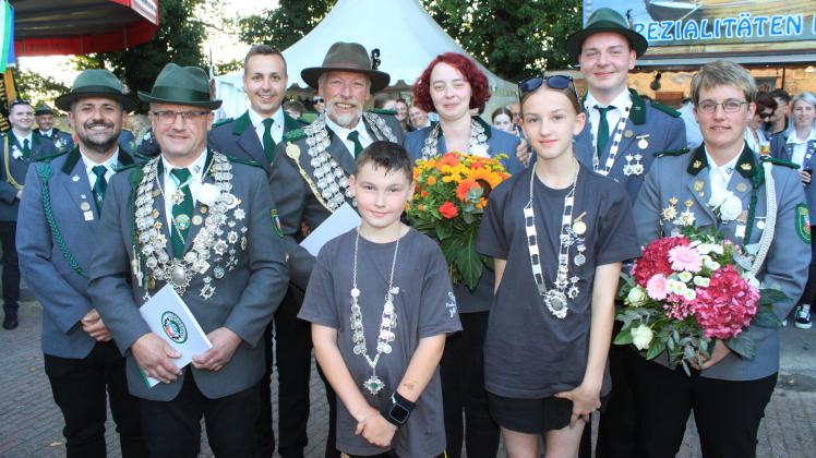 Jana Grimm und Dirk Stolle führen Falkenburger Schützen an