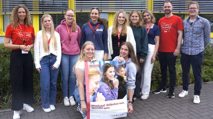 Schüler informieren über Blutkrebs und Knochenmarkspende
