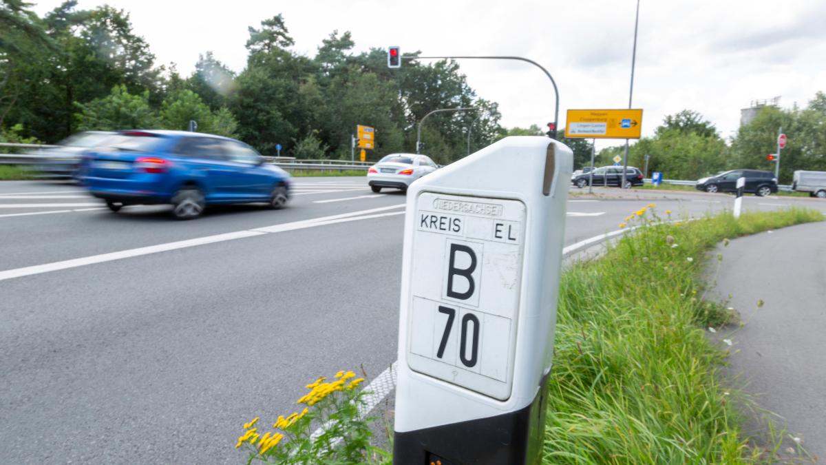Zeitplan: Bauarbeiten auf B70 zwischen Lingen-Darme und Laxten