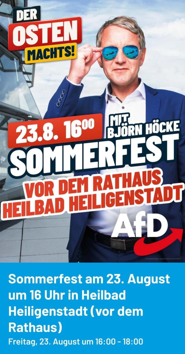 AfD-Sommerfest in Thüringen: Björn Höcke und die Macht der Angst