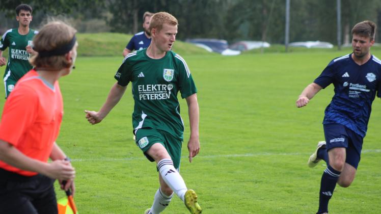 Fußball-Kreisliga:Dreier für Brekendorfer TSV bei FSG Ostseeküste