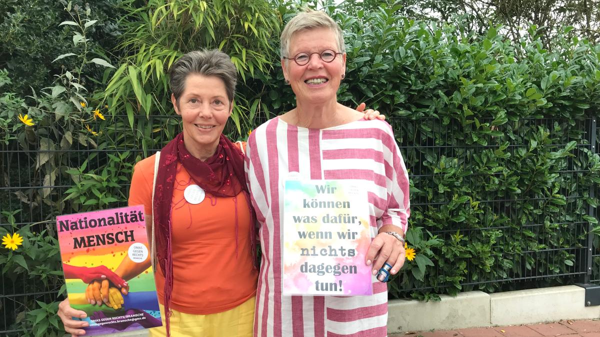 Darum sind Doris Mettenbrink und Heide Kröber Omas gegen rechts