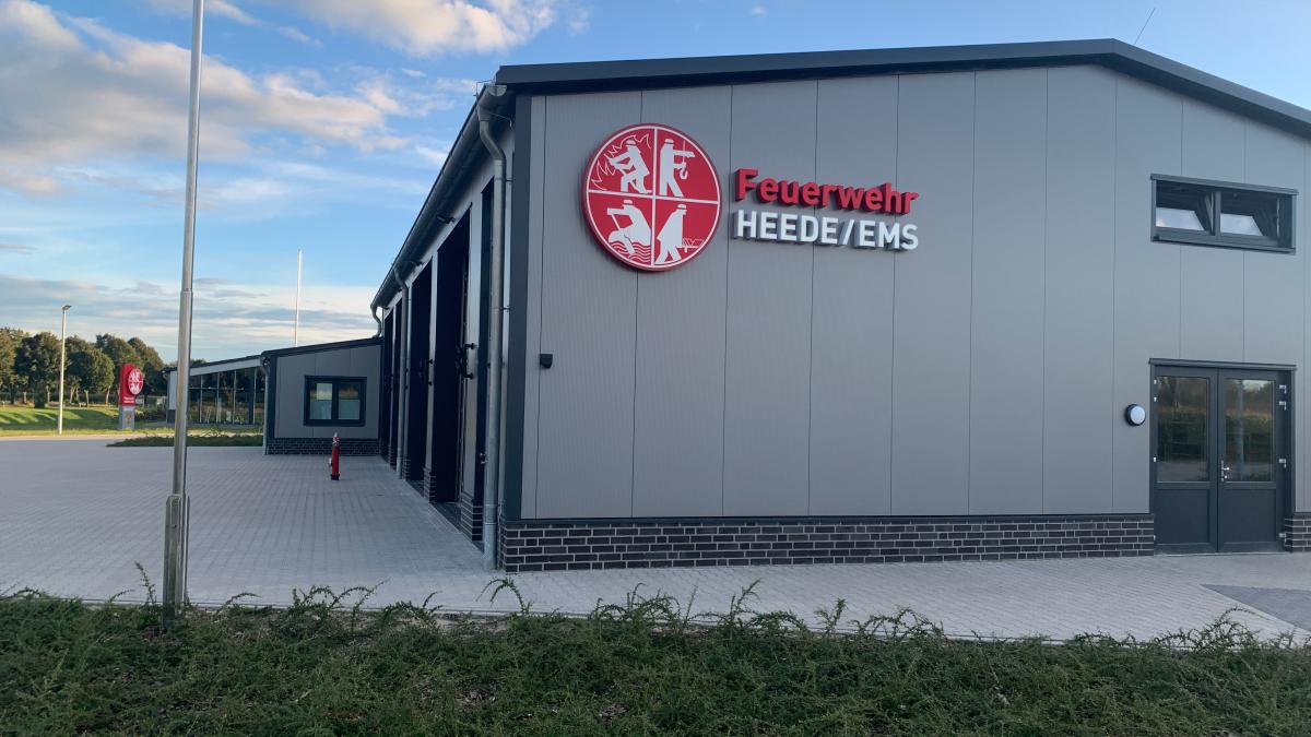 Das kann das neue gebaute Feuerwehrhaus in Heede