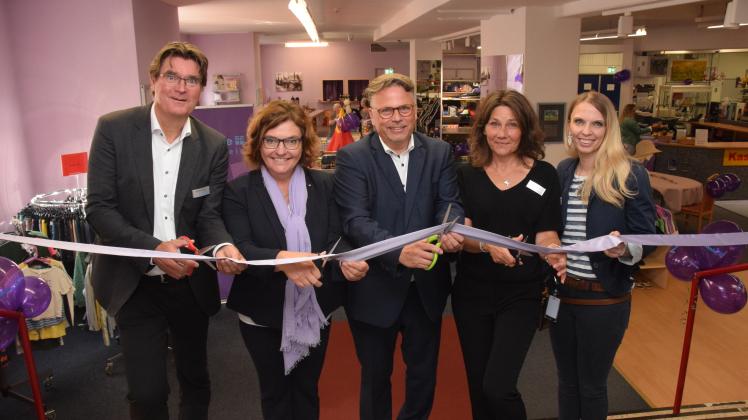 Altstadtpassage Rendsburg Sozialkaufhaus Anziehungspunkt eröffnet
