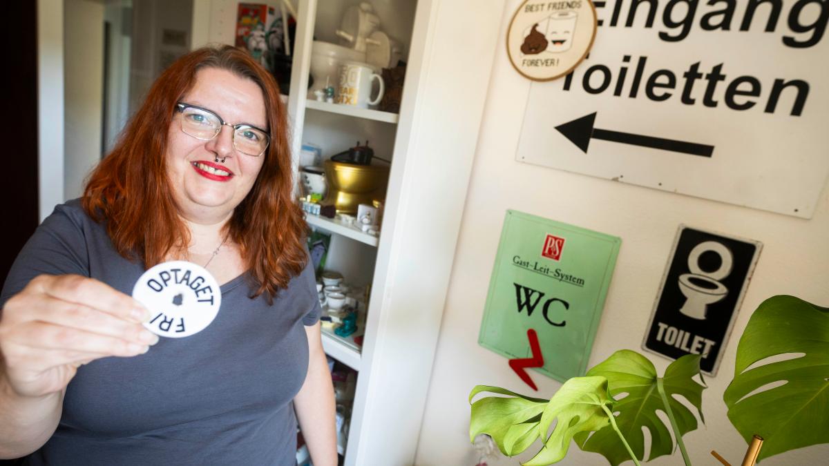 Osnabrück: Silke Adams bricht Toiletten-Tabu auf Instagram