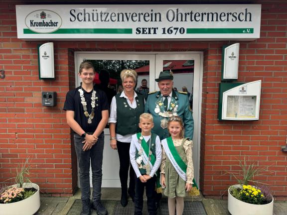 Das sind die Schützenkönige im Jahr 2024 im Osnabrücker Nordkreis