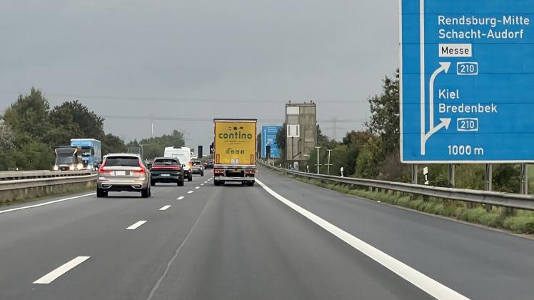 Sperrung A7 Rendsburg