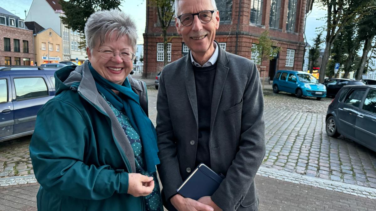 SPD Wilster mit Spitzenduo Peter Dunkel und Sabine Tischendorf